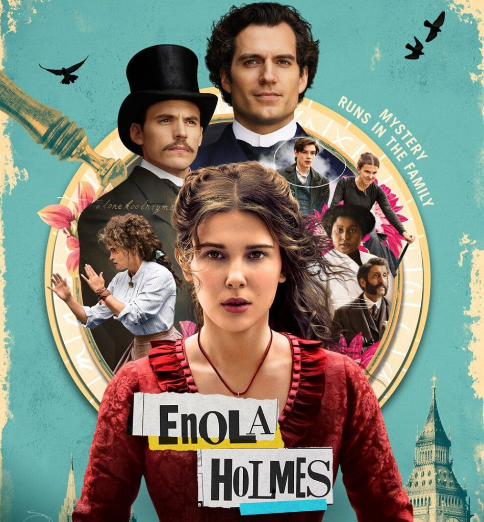 Episode # 210 Enola Holmes with Claer Barrett and Patrick Mills from ...